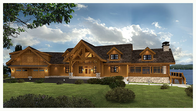 Plan De Construction Maison Bois Rond | Ventana Blog